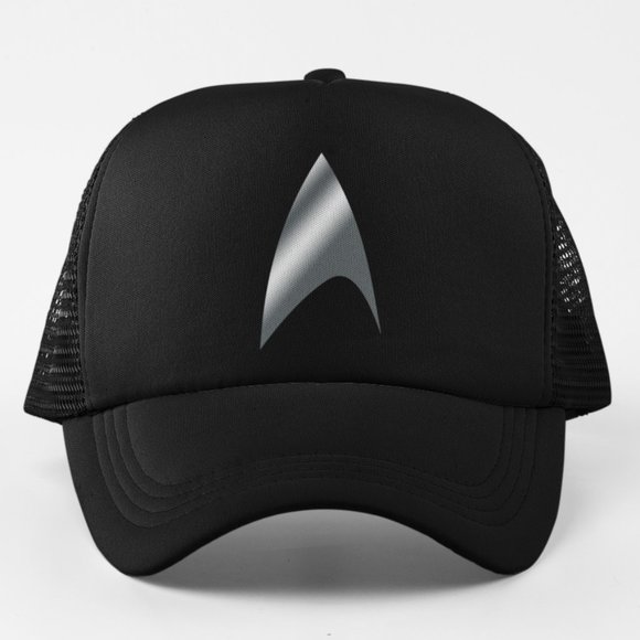 Comic Fans | Accessories | New Star Trek Starfleet Badge Silver Logo ...